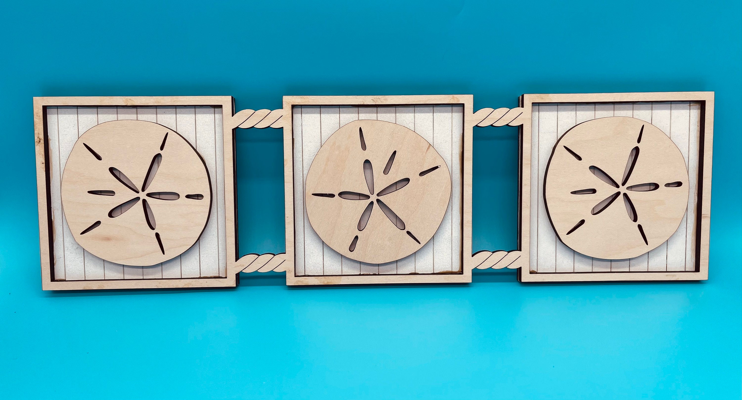 Beach Theme Sand dollar Sign Beach Theme Décor Beach Sign | Etsy