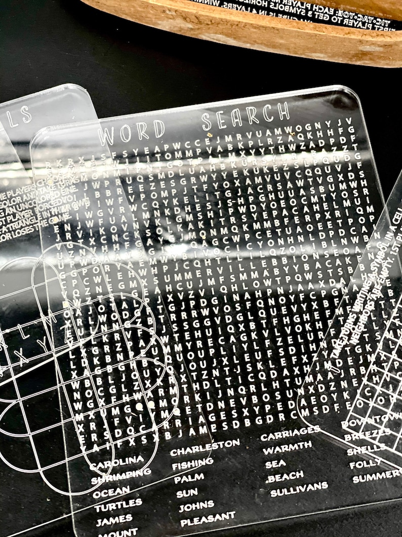 Dry Erase Set of Games Tracing Board Games with Marker and | Etsy