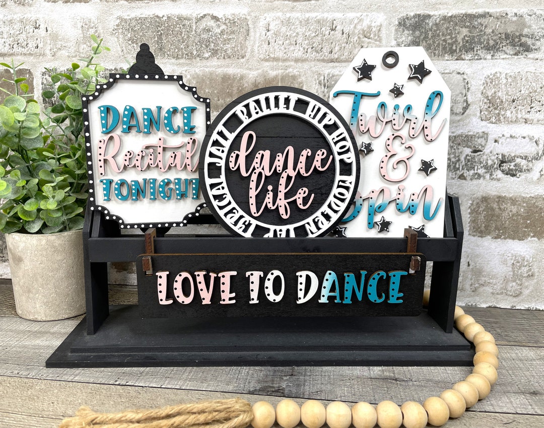 Wooden Love to Dance Add on for Farmhouse Crate and Wagon | Sports ...