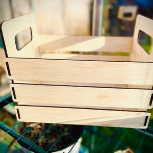 Farmer's Market Boxes | Wooden Crate for Storage | Garden Box | Storage ...