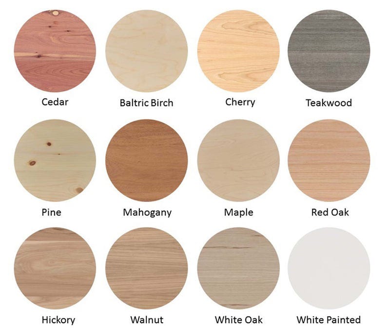 Wood Tree Wall Art Decor | Wooden Tree Art | 3 Panel Wood Wall Art ...