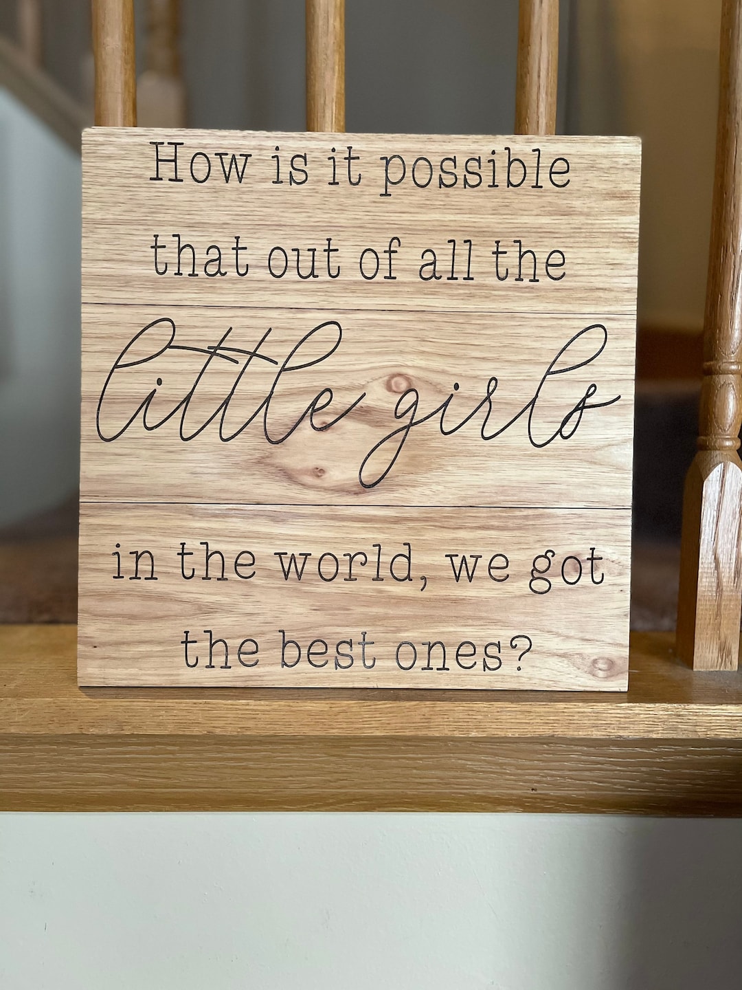 Wood Sign | Little Girls Sign | Girls Bedroom Décor |gallery Wall Sign ...