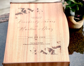 Wedding Invitation Keepsake - Etsy