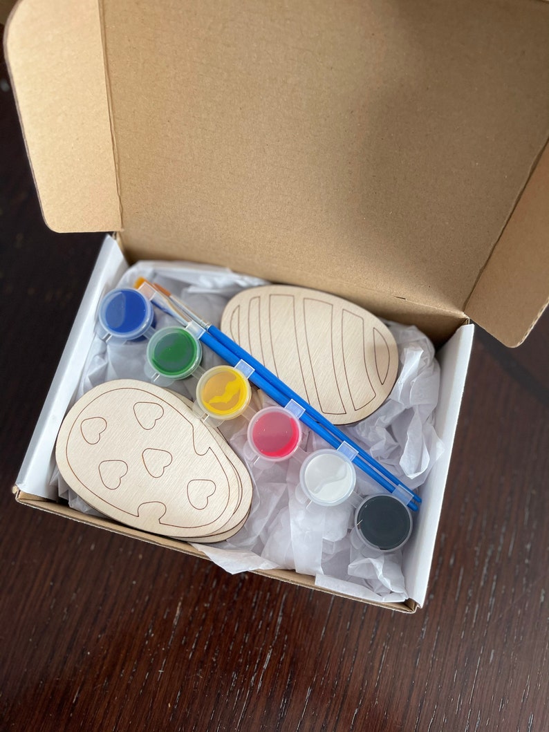 DIY Wood Paint Kit for Kids | DIY Paint Set for Kids | Gifts for Kids ...