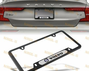 Volvo Logo License Plate Frame - Etsy