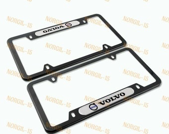Volvo License Plate Frame - Etsy