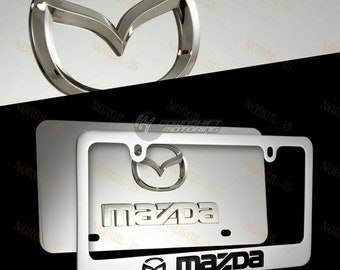 Mazda Front License Plate - Etsy