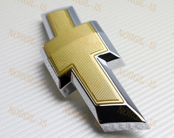 Gold Chevy Emblem - Etsy