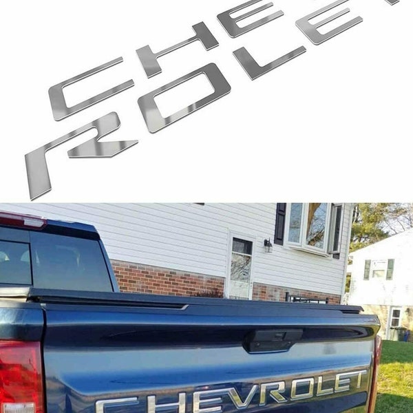 Silverado Tailgate Letters - Etsy