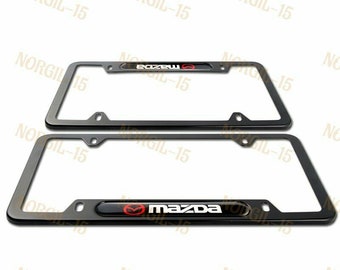 Mazda License Plate Frame - Etsy
