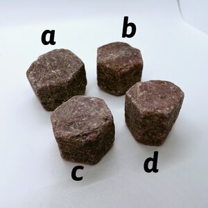 Ruby red Corundum Hexagonal Crystal From India. price for 1 Piece - Etsy