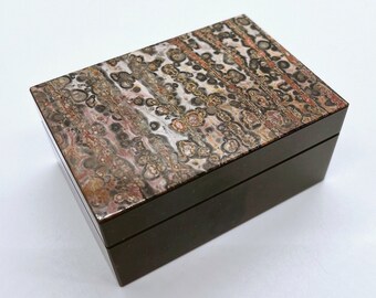Jasper Jewelry Box - Etsy