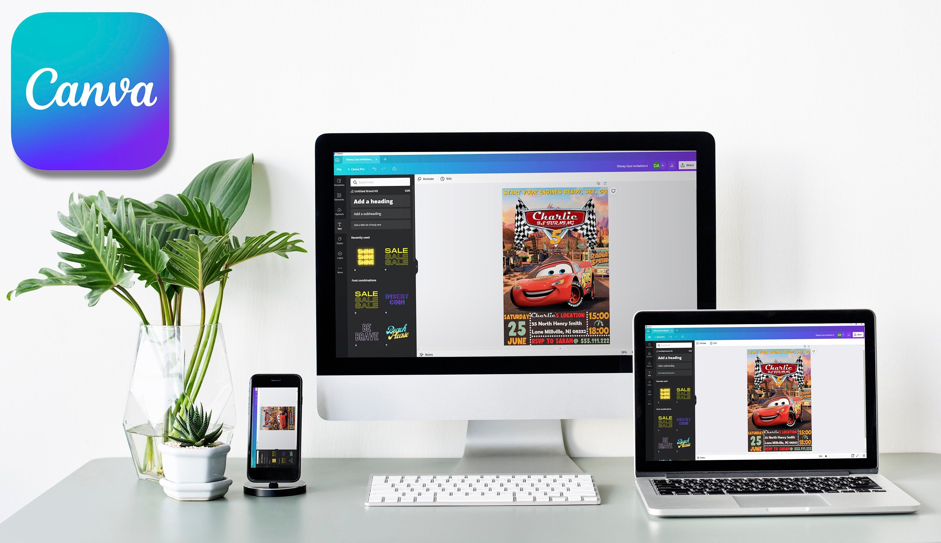 Editable Cheeseburger Invite, Cute Burger and Fries Invitation ...