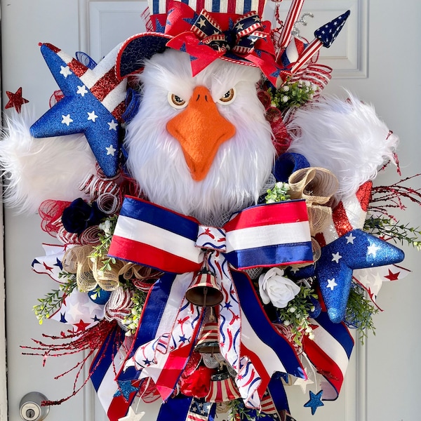 Eagle Head Wreath Attachment - Etsy