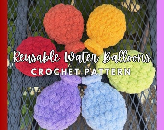 Reusable Crochet Water Balloons - Etsy