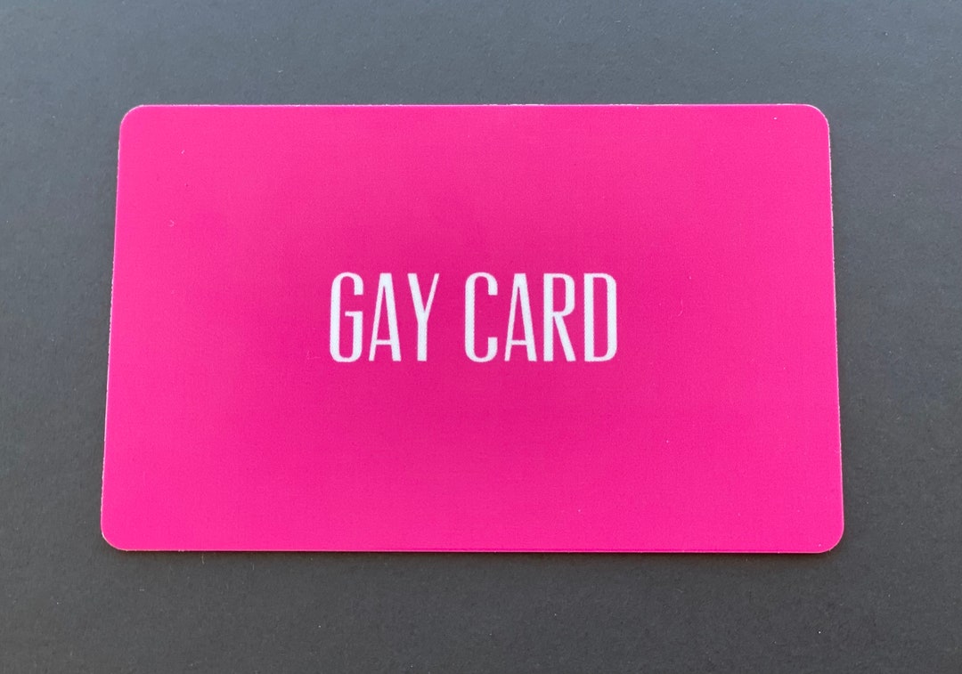 Gay Card - Etsy