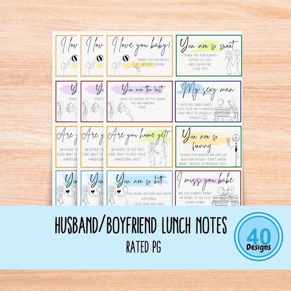Lunch Box Notes - Etsy