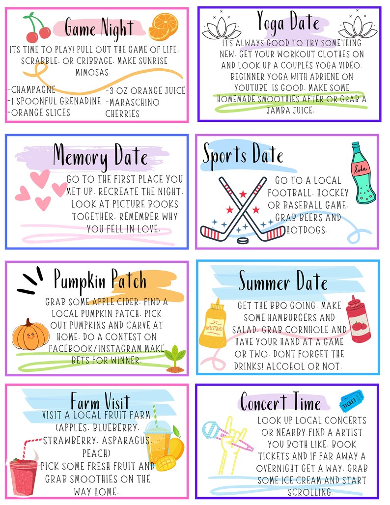 Year of Dates - Etsy