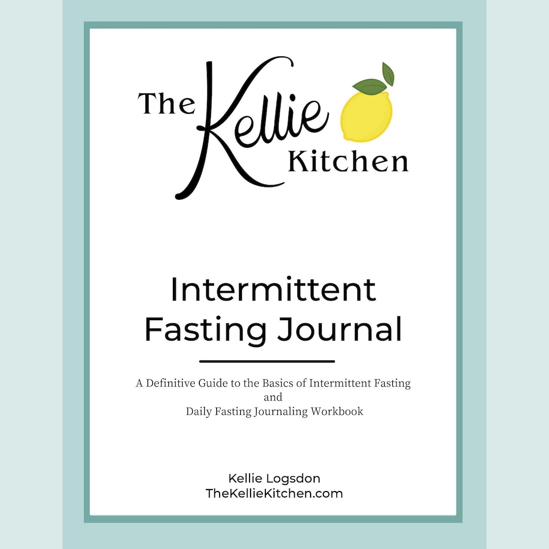 Intermittent Fasting Journal Fasting Workbook Fasting Planner Health ...