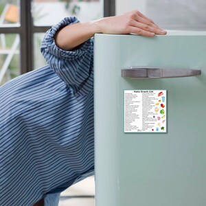 Keto Snacks Magnet Weight Loss Keto Weight Loss Diet | Etsy