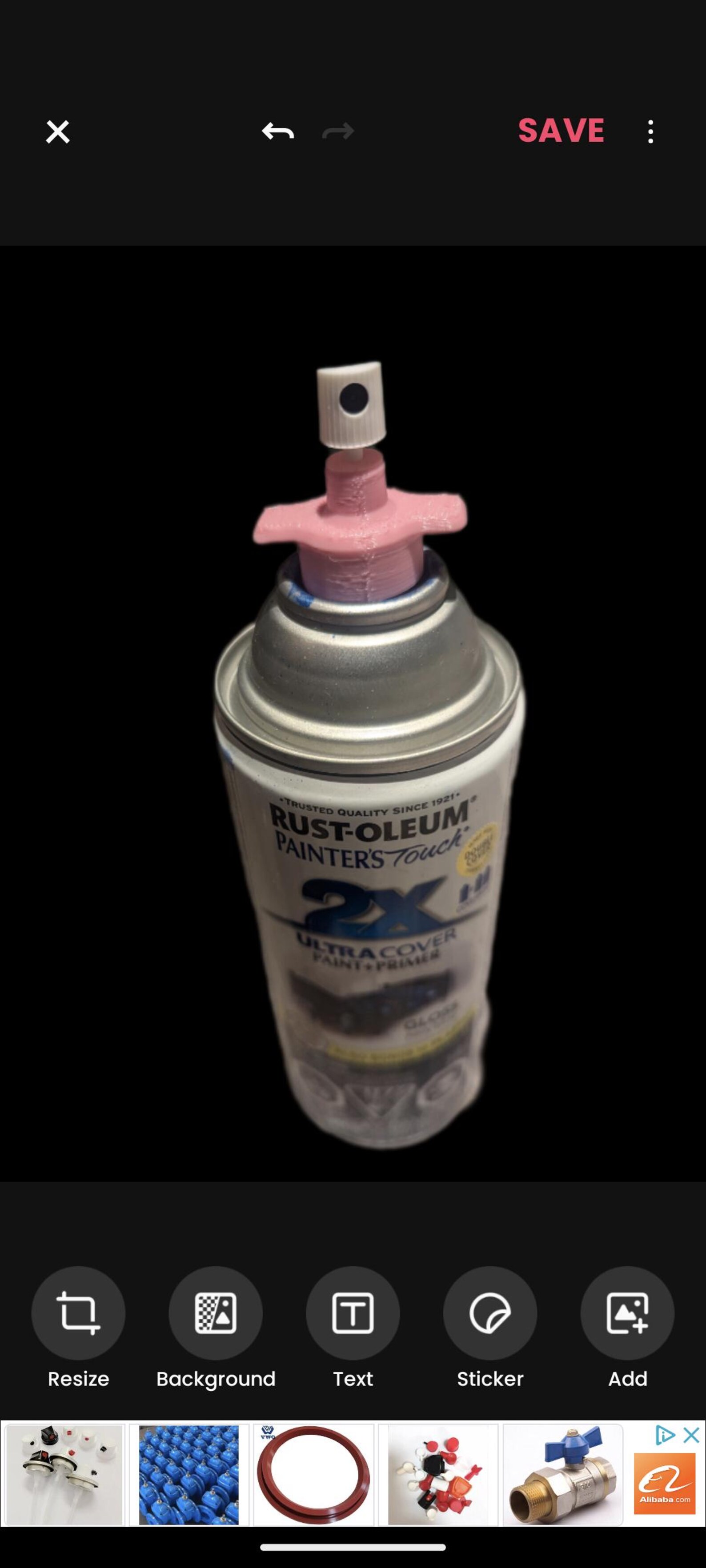 Spray Paint Cap Adapter (3pc) - Etsy