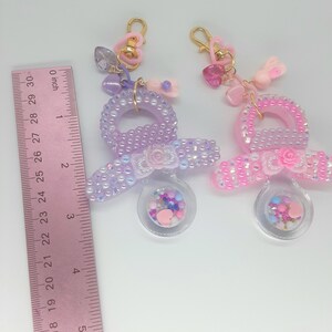 Cute Pacifier Dry Shaker Keychain/bag Accessory - Etsy