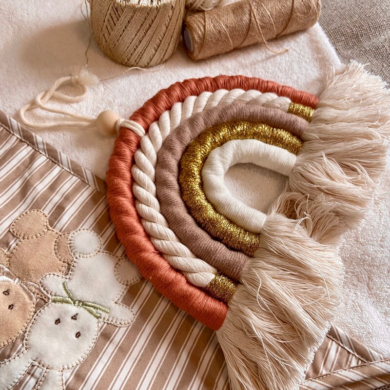 Rainbow Macrame - Etsy