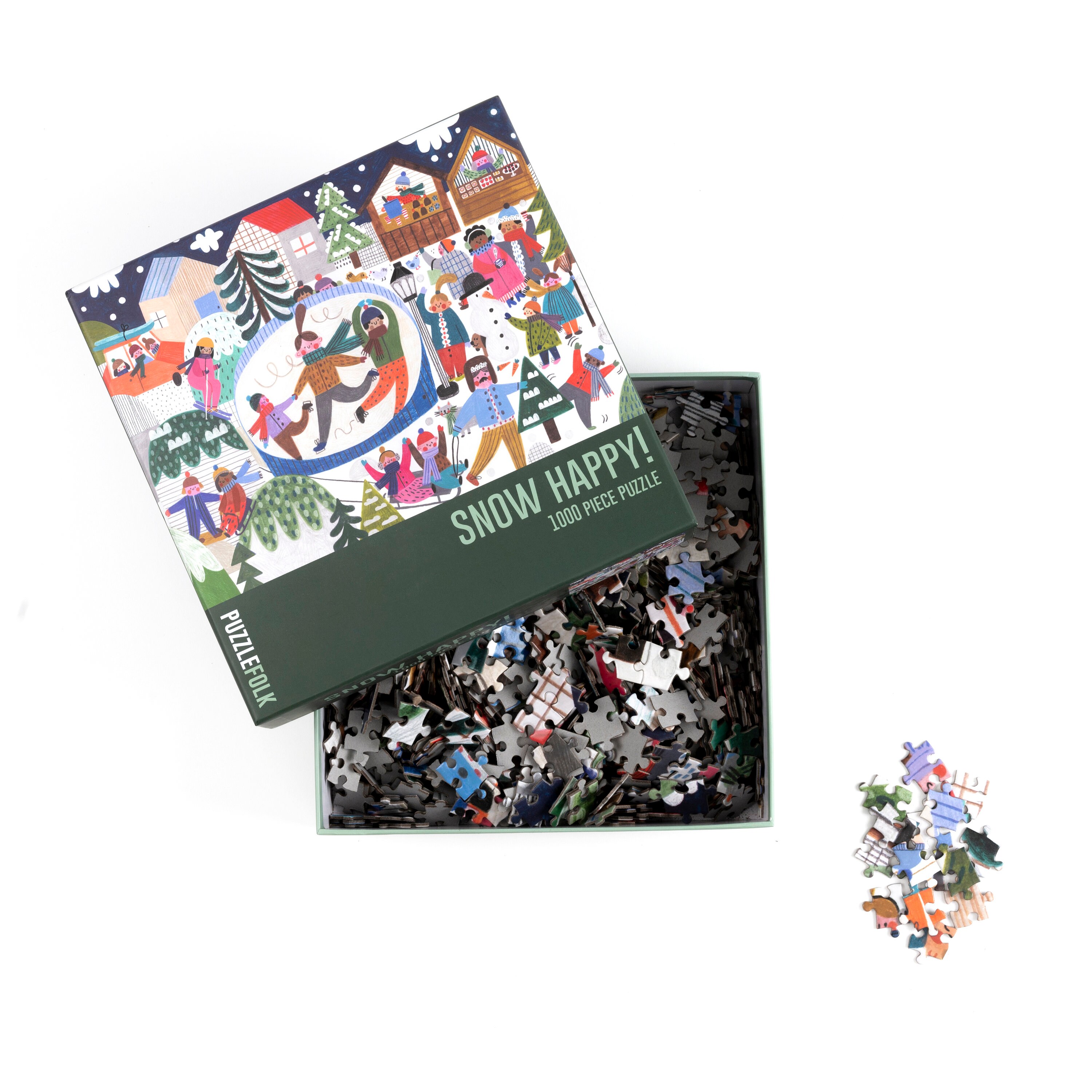 Snow Happy Puzzle - Etsy