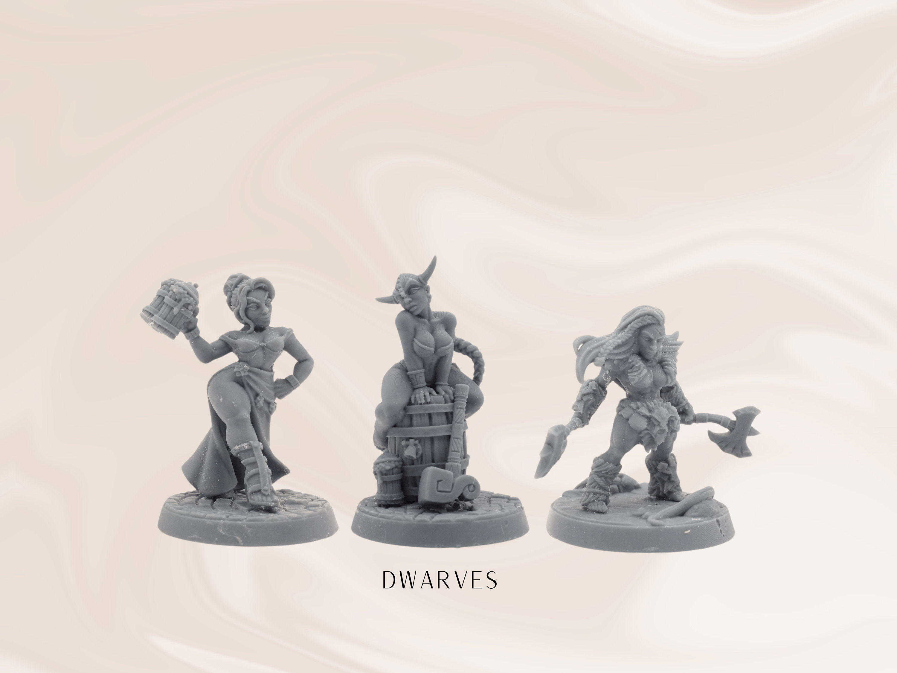 Dnd Pinups / Npcs Miniatures 19pc Starter Set Dungeons and Dragons Mini ...