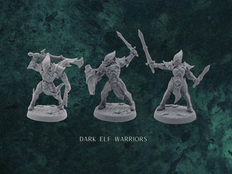 24pc Dnd Enemy Miniatures Set | 28mm 3D Printed Villains - Etsy