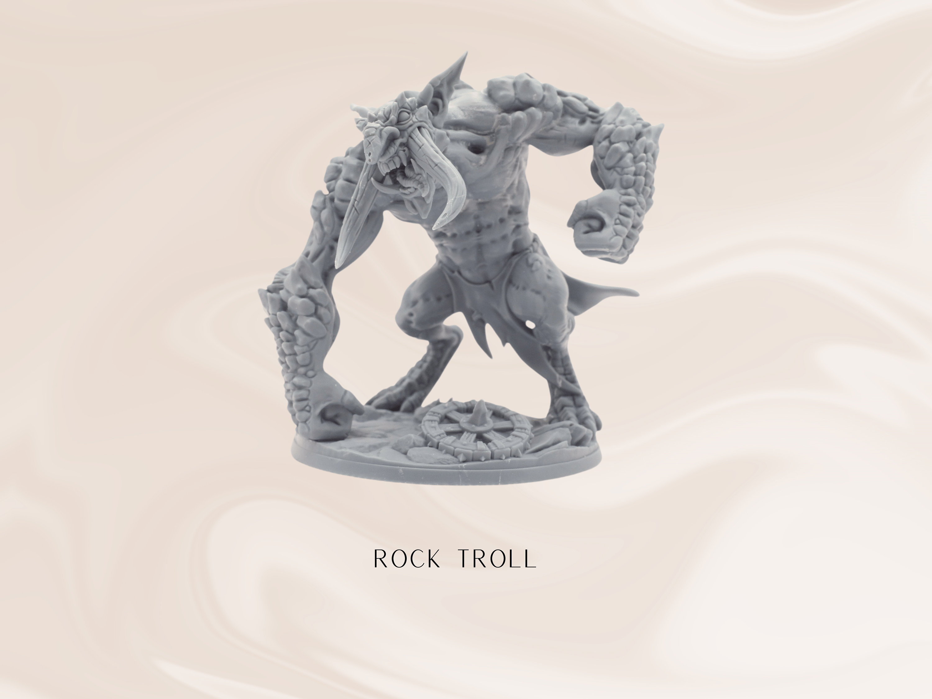 Dnd Orc Boss Miniatures 3pc Pack Dungeons and Dragons Mini Set 28mm ...