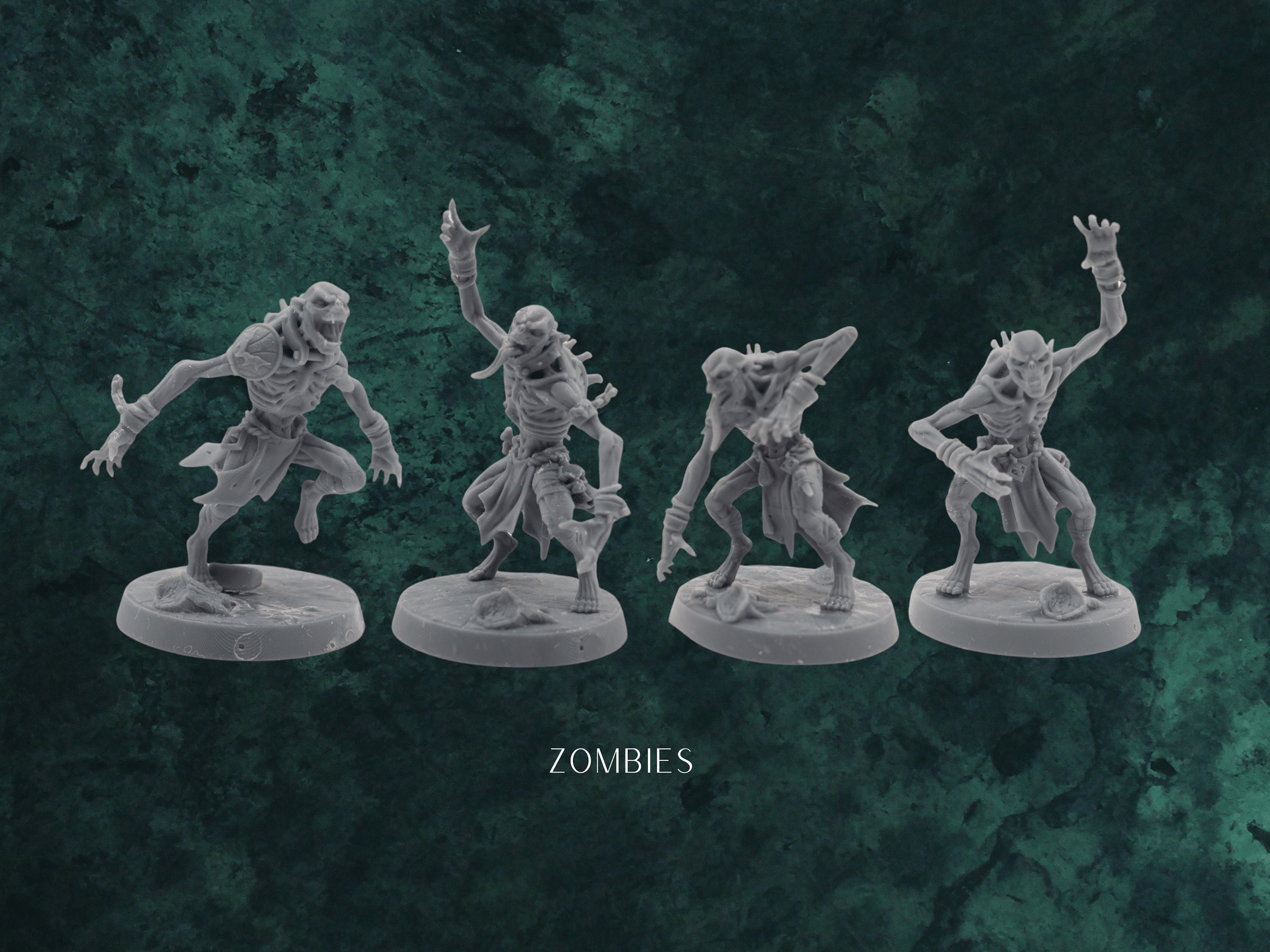 24pc Dnd Enemy Miniatures Set | 28mm 3D Printed Villains - Etsy