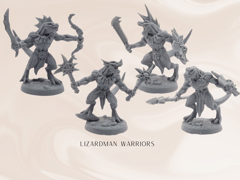 Dnd Enemy Miniatures 24pc Starter Pack 2 Dungeons and Dragons Mini ...