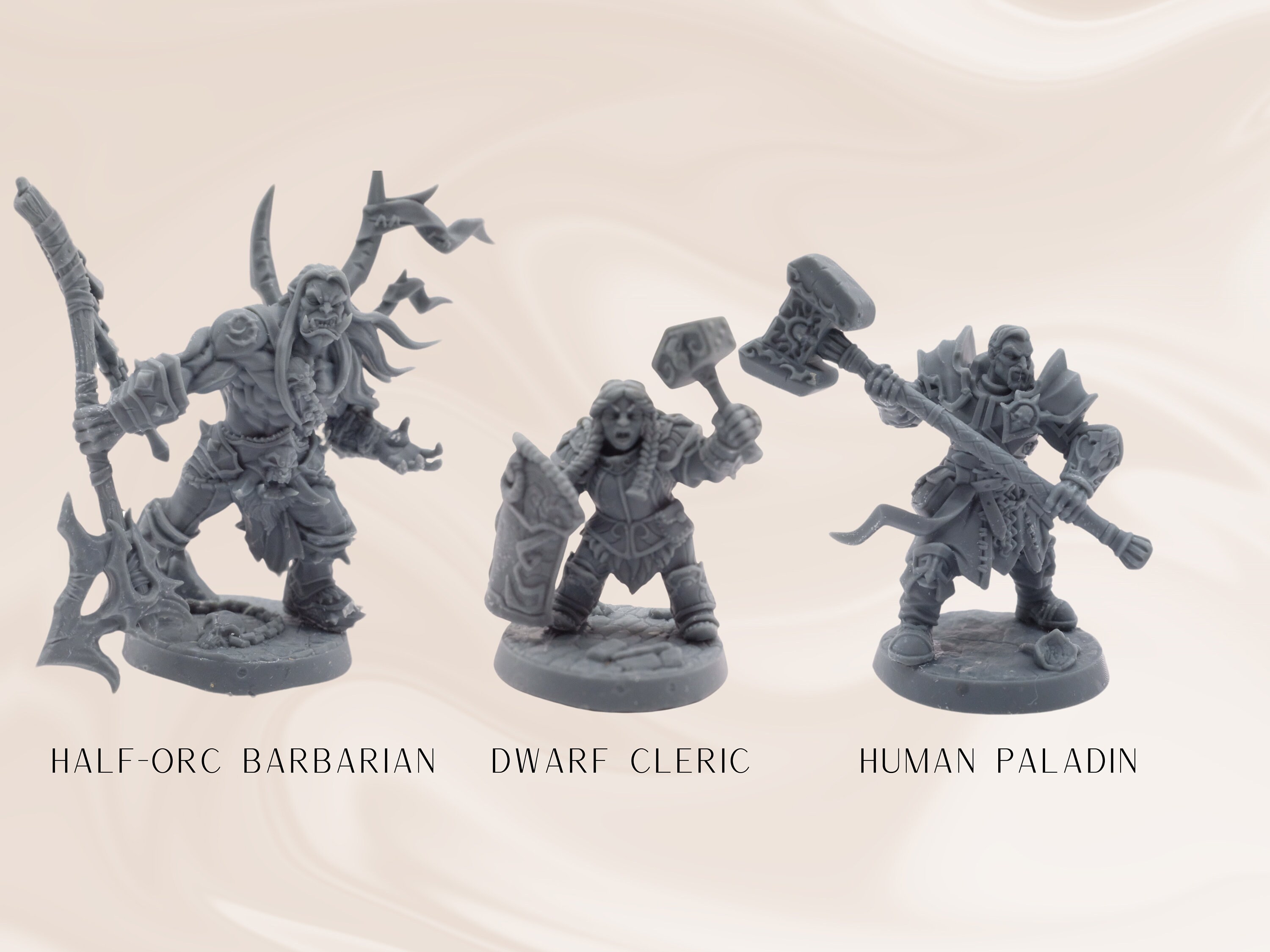 Dnd Hero Miniatures 14pc Starter Set 2 Dungeons and Dragons Mini Pack ...