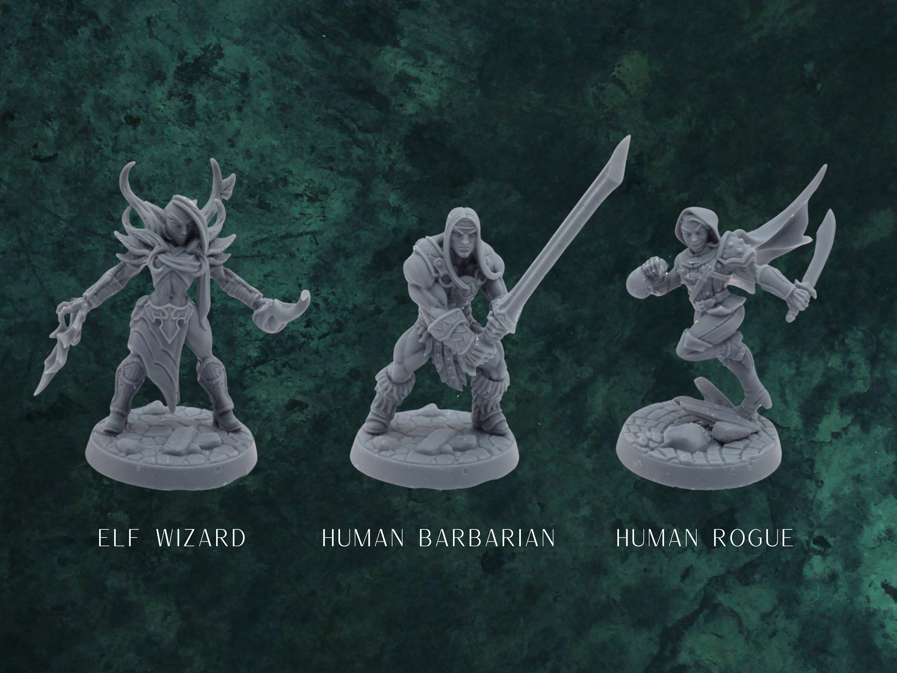 Dnd Hero Minis 14pc Starter Set 1 Dungeons and Dragons Miniatures Pack ...