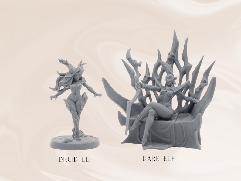 Dnd Pinups Miniatures | 19pc 28mm Figures, Npcs Starter Set - Etsy