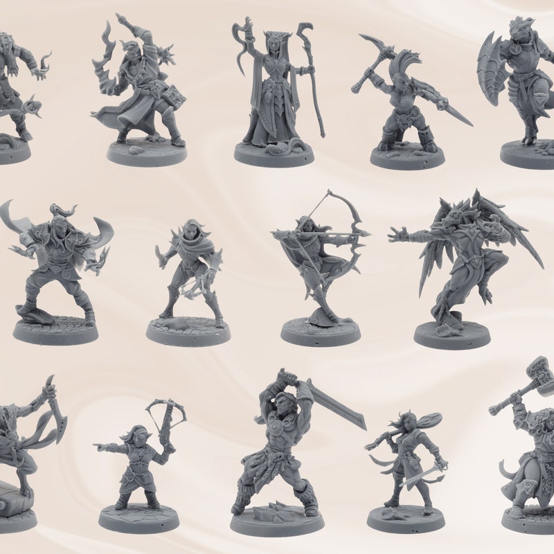 Dnd Miniatures - Etsy