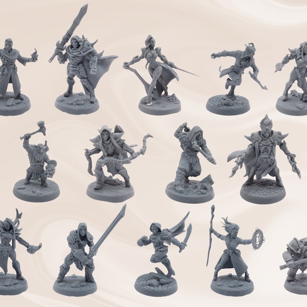 Dnd Miniatures - Etsy