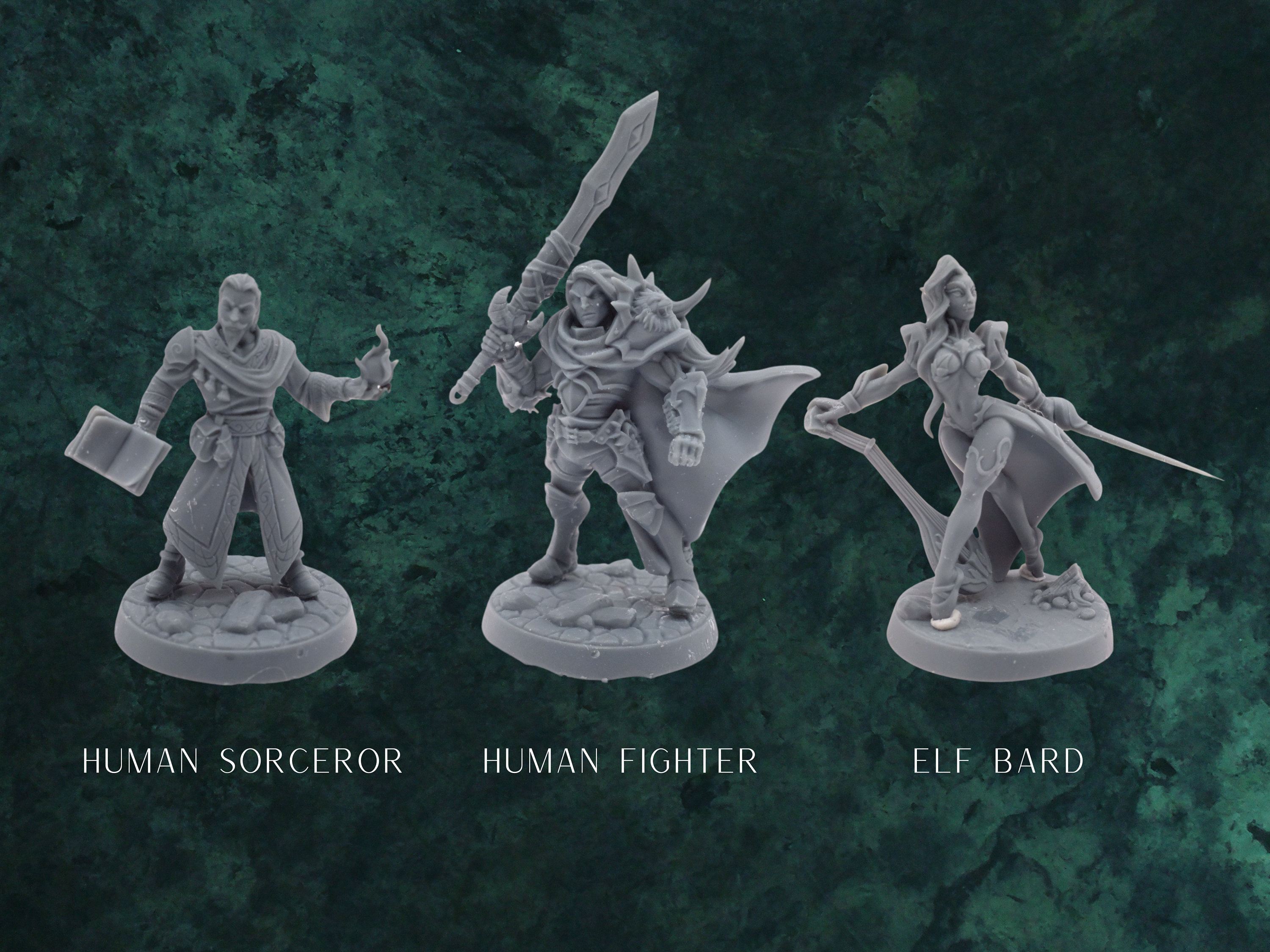 Dnd Hero Minis 14pc Starter Set 1 Dungeons and Dragons Miniatures Pack ...