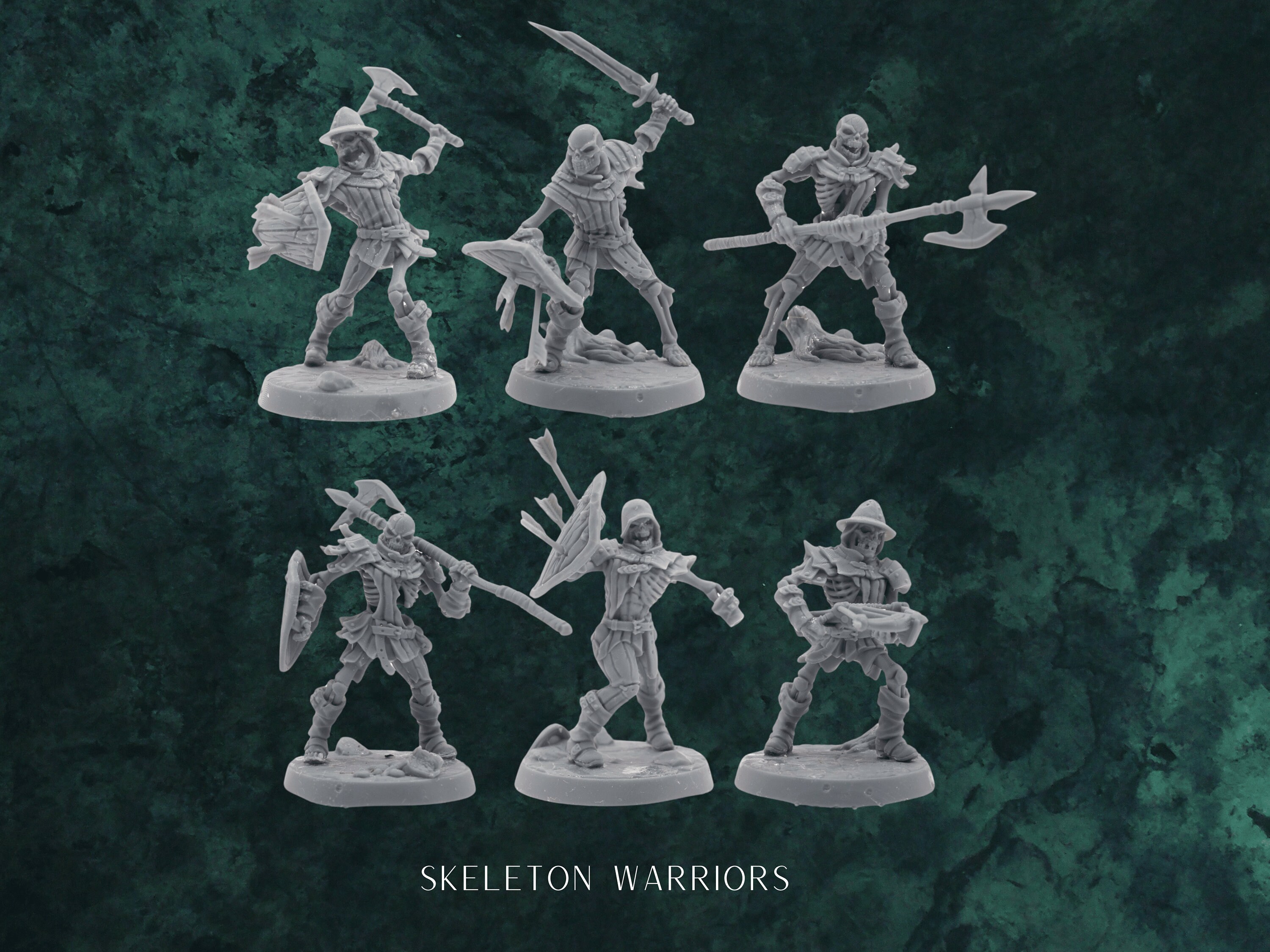 Dnd Enemy Miniatures 24pc Starter Pack 1 Dungeons and Dragons Mini ...