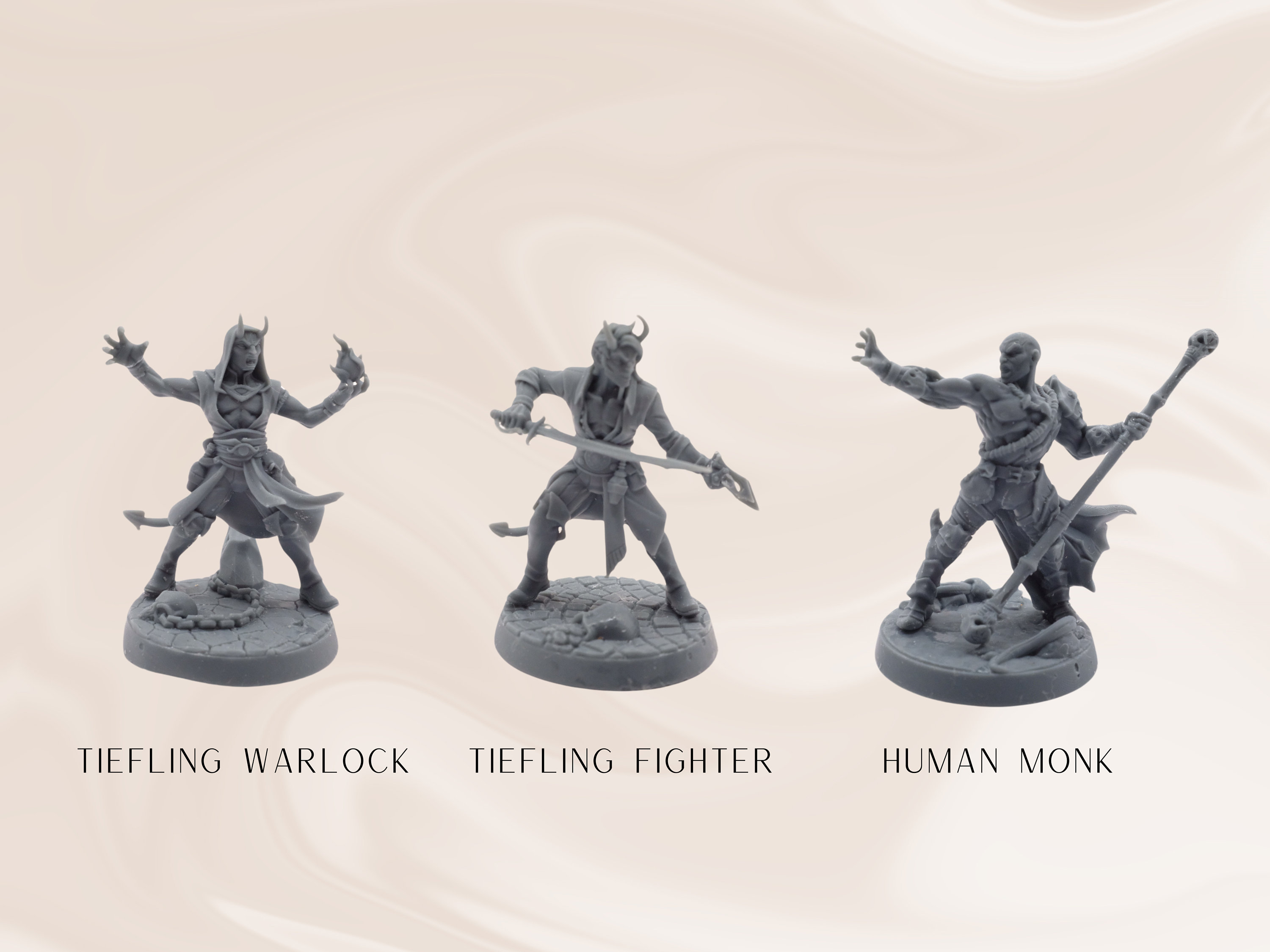 Dnd Hero Miniatures 14pc Starter Pack 3 Dungeons and Dragons Mini Set ...