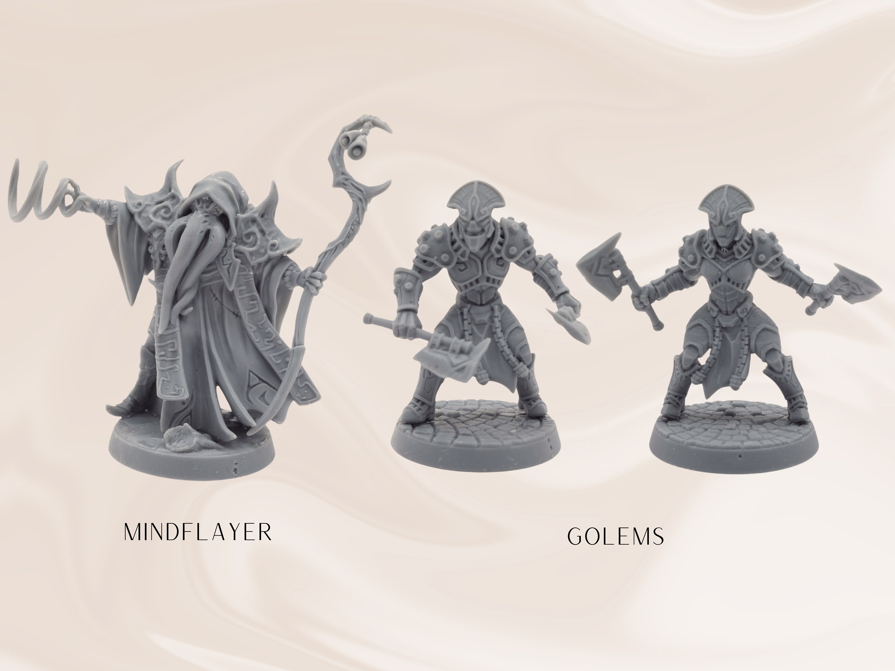 Dnd Enemy Miniatures 24pc Starter Pack 2 Dungeons and Dragons Mini ...