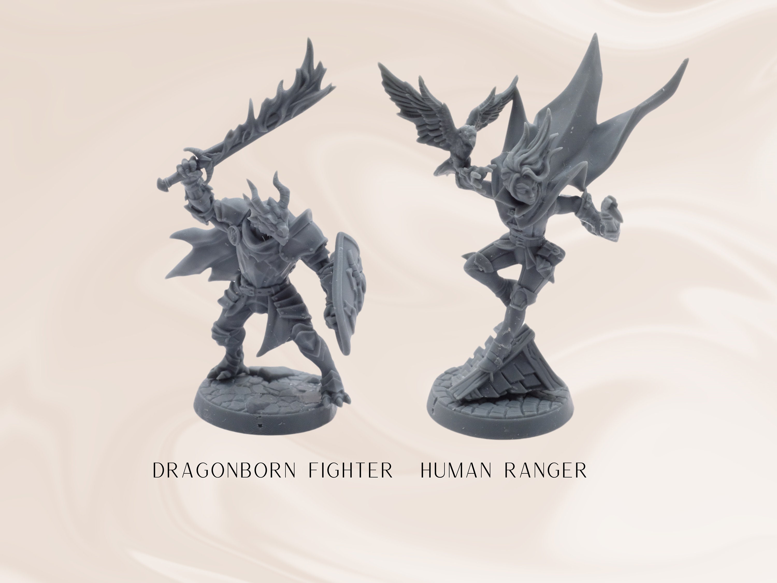 Dnd Hero Miniatures 14pc Starter Pack 3 Dungeons and Dragons Mini Set ...