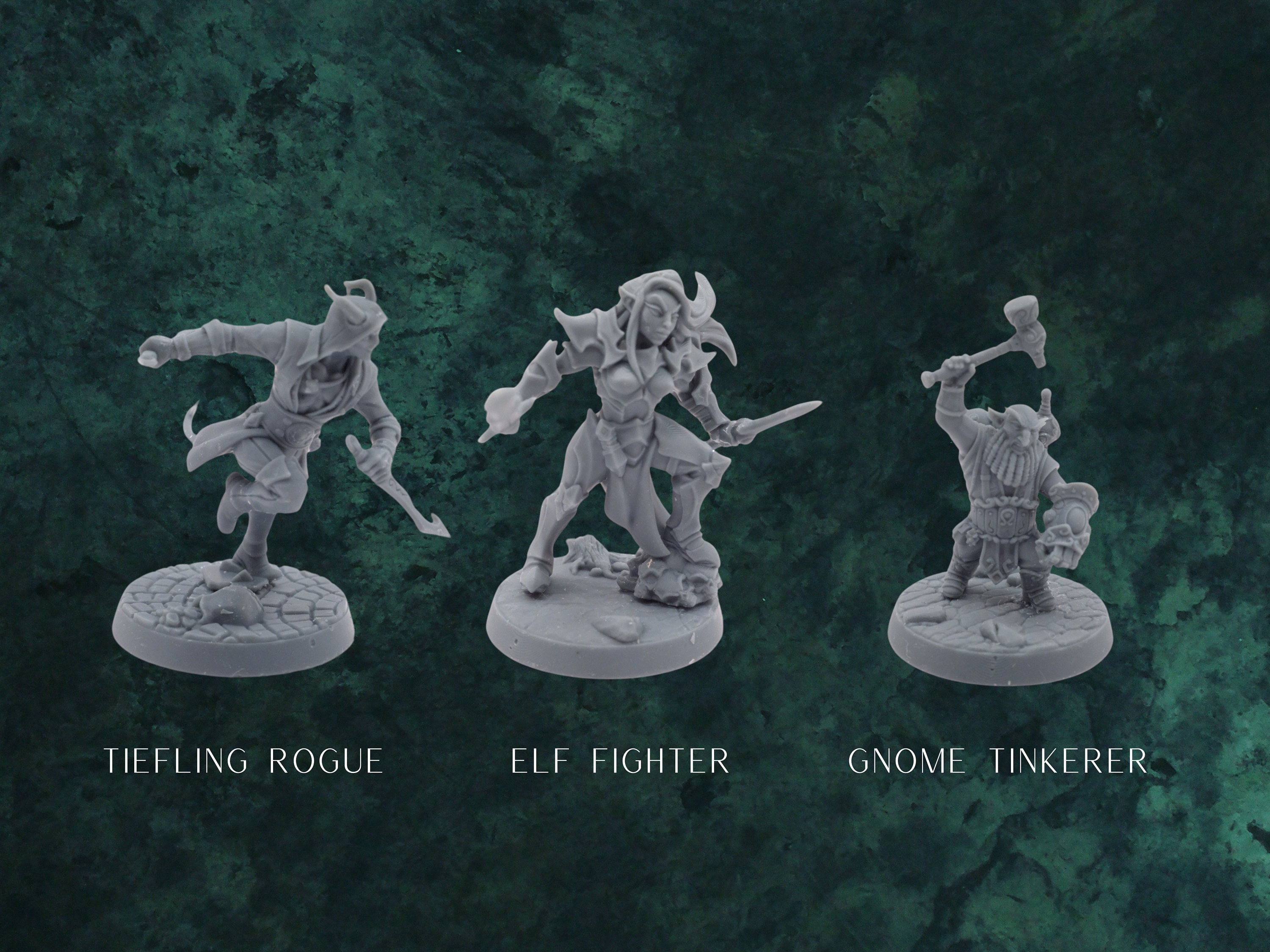 Dnd Hero Minis 14pc Starter Set 1 Dungeons and Dragons Miniatures Pack ...