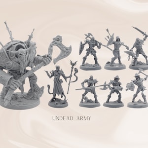 Dnd Complete Campaign Miniatures 25pc Starter Pack #1 | Dungeons and ...