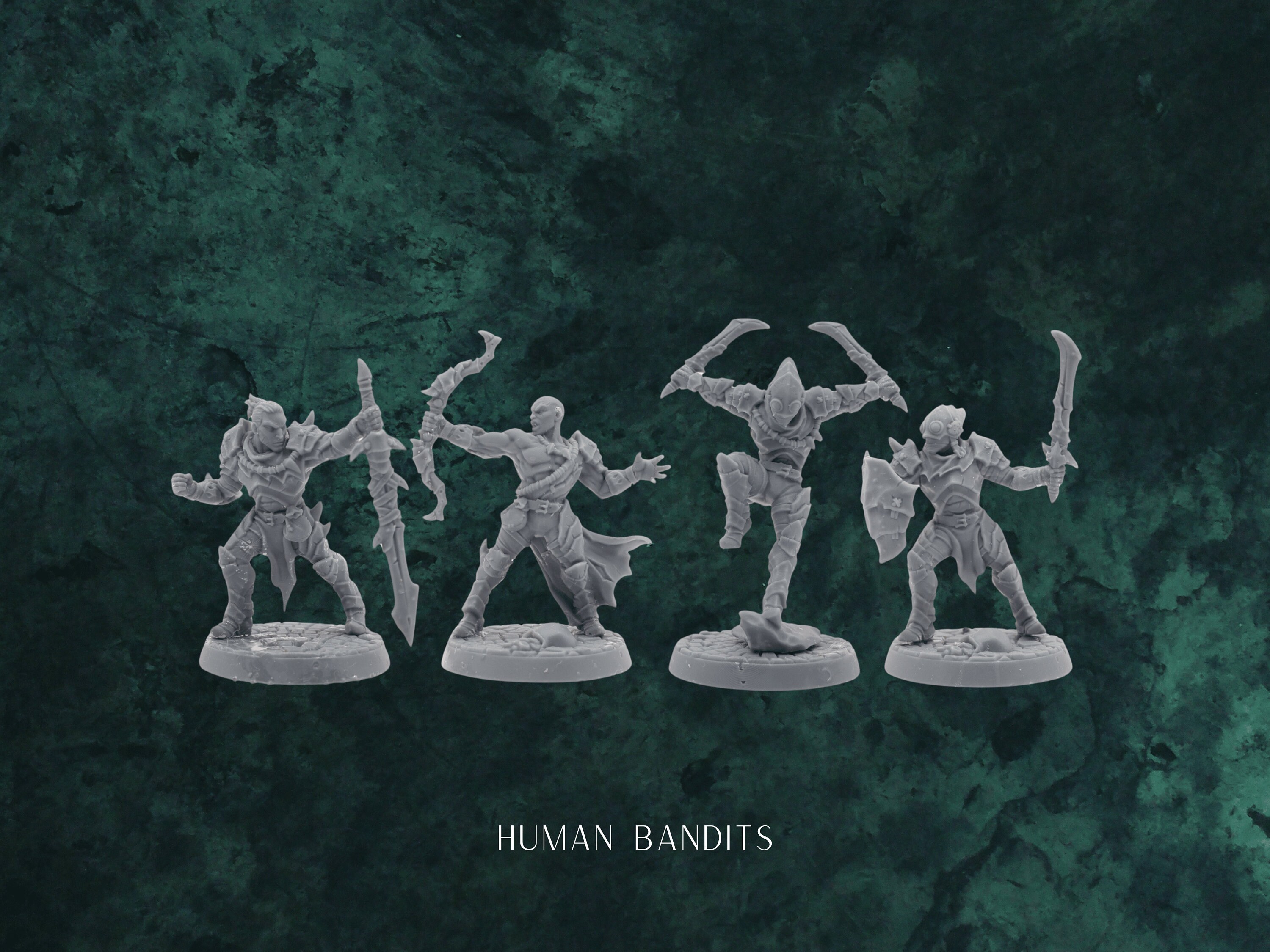 Dnd Enemy Miniatures 24pc Starter Pack 1 Dungeons and Dragons Mini ...