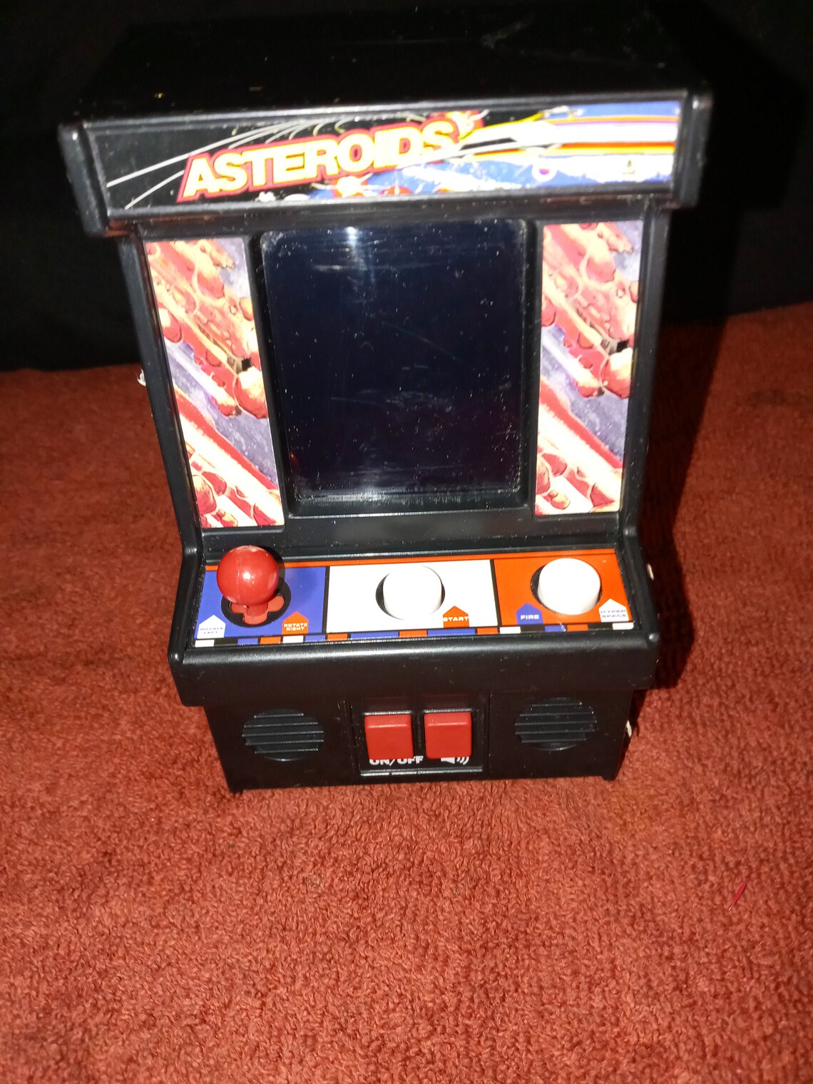 Atari Interactive Asteroids 1979 Mini Arcade Handheld Game Etsy