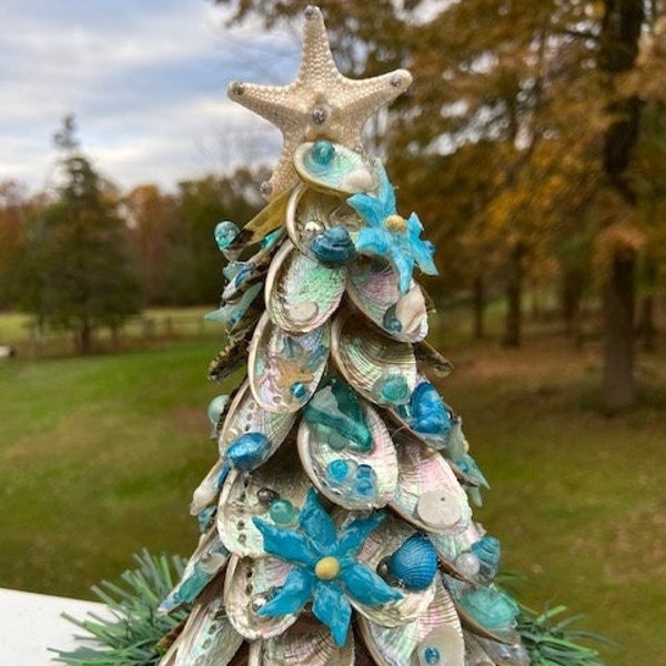 Shell Christmas Trees - Etsy