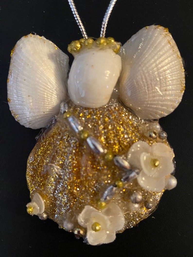 Seashell Angel Ornament - Etsy