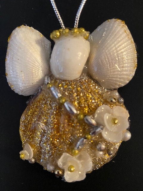 Seashell Angel Ornament - Etsy